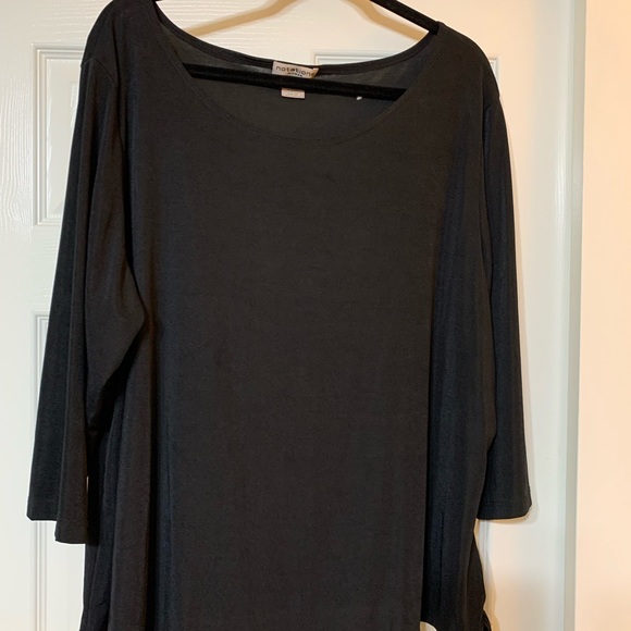 Notations | Tops | Notations Womens Plus Size Black Blouse | Poshmark